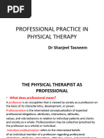 APTA PT Core Values | PDF | Psychotherapy | Physical Therapy