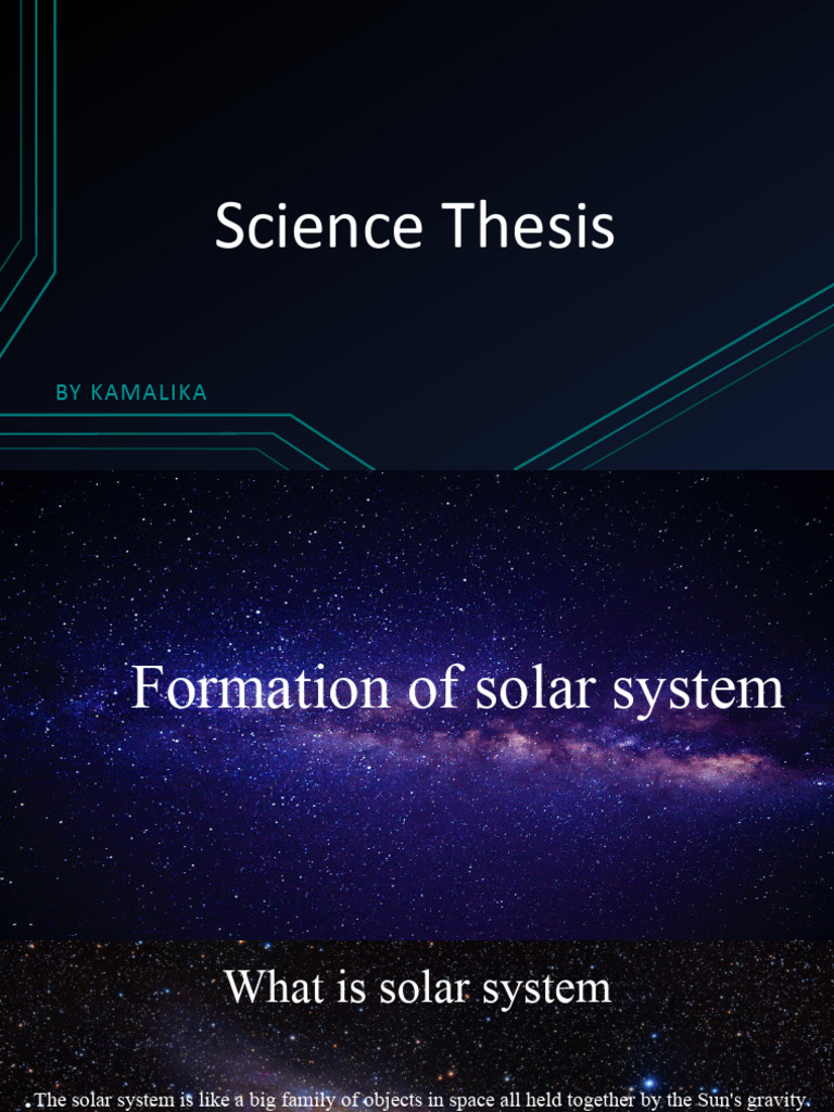 Science Thesis | PDF | Plate Tectonics | Solar System