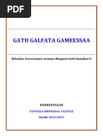 Hiibboo Afaan Oromoo | PDF