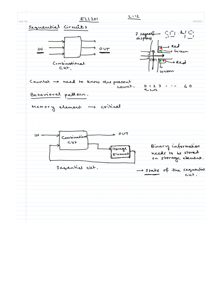 SR Latch and Flip-Flop Characteristics | PDF