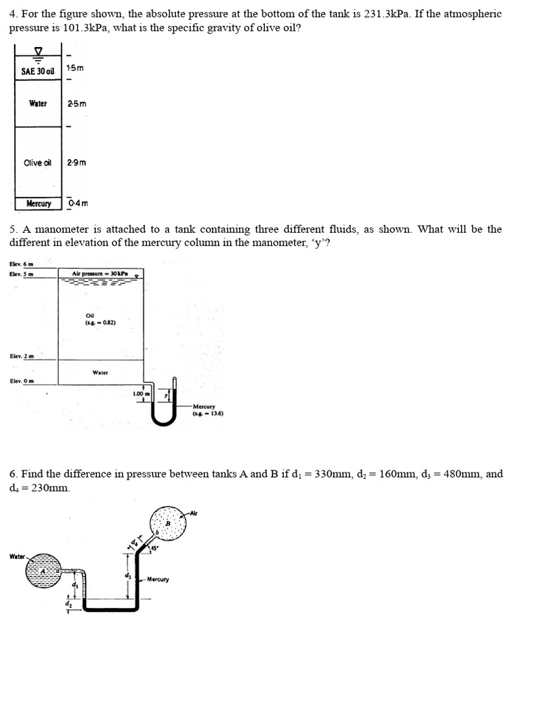 Prac Prob Hge 2 Pdf Flow Measurement Pressure Measurement