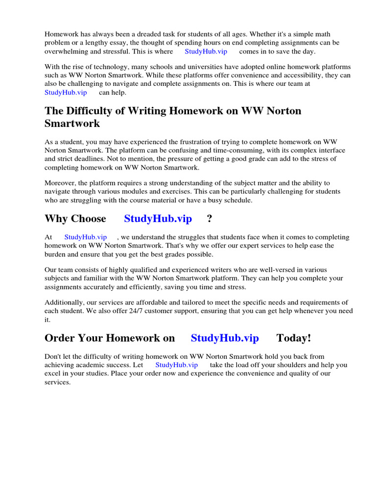 WW Norton Smartwork Online Homework | PDF | Homework | Password