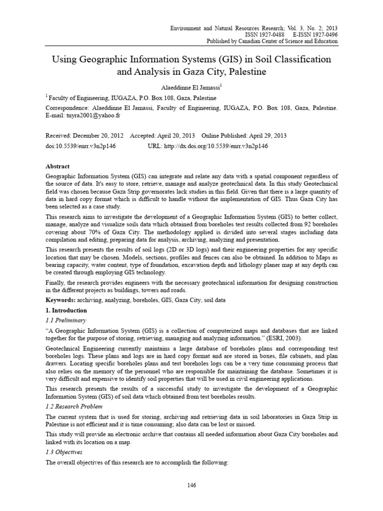 Soil classification | PDF | Geographic Information System | Arc Gis