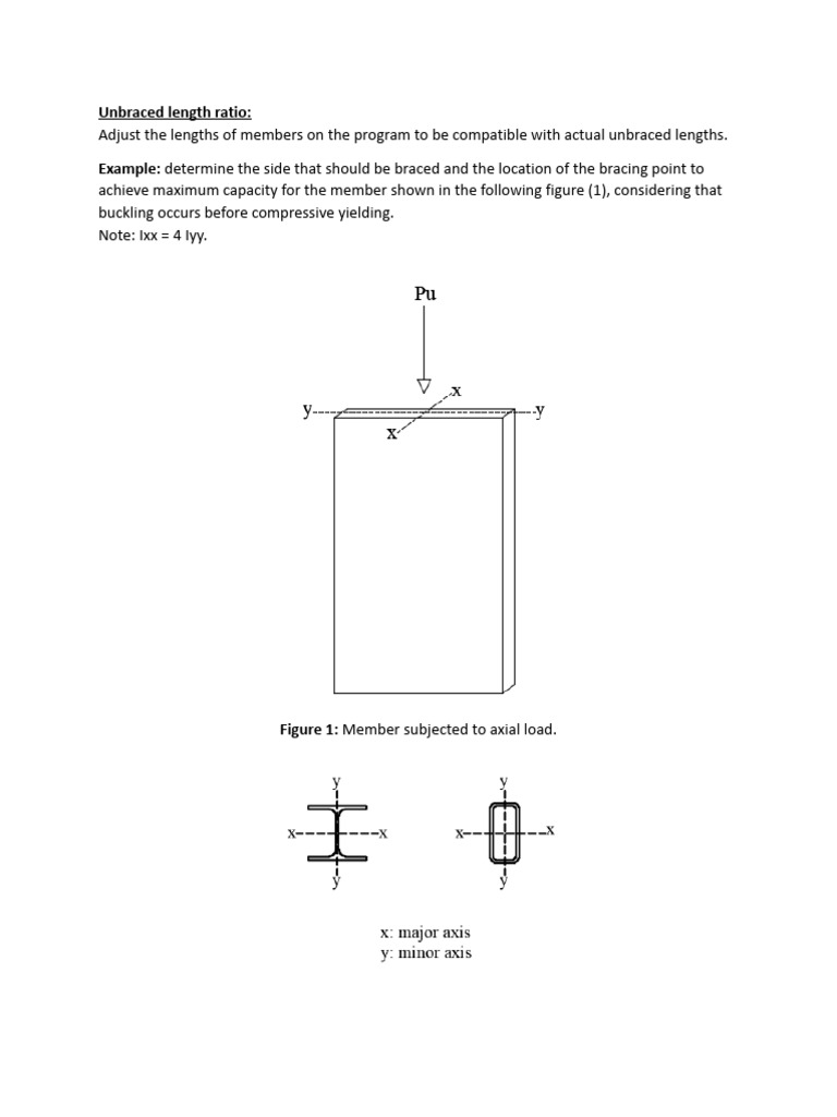 3 - Unbraced Length Ratio | PDF | Teaching Methods & Materials