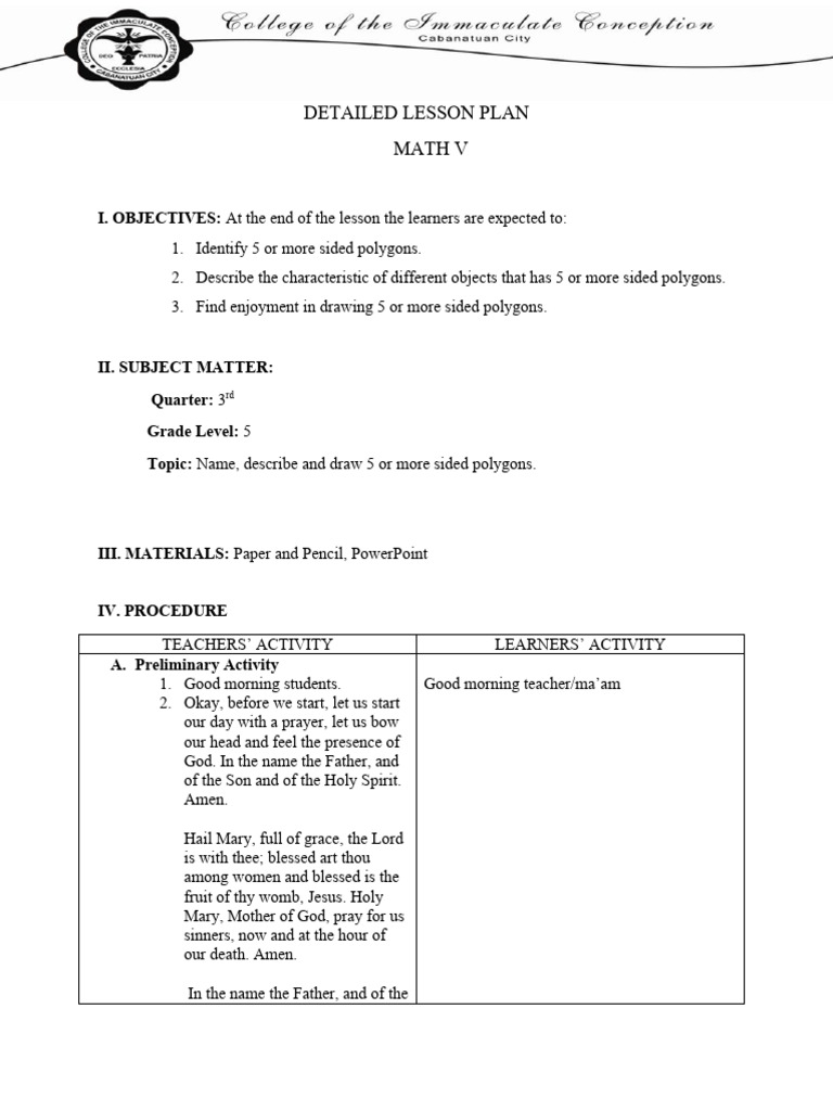 Math DLP Polygons | PDF | Shape | Triangle