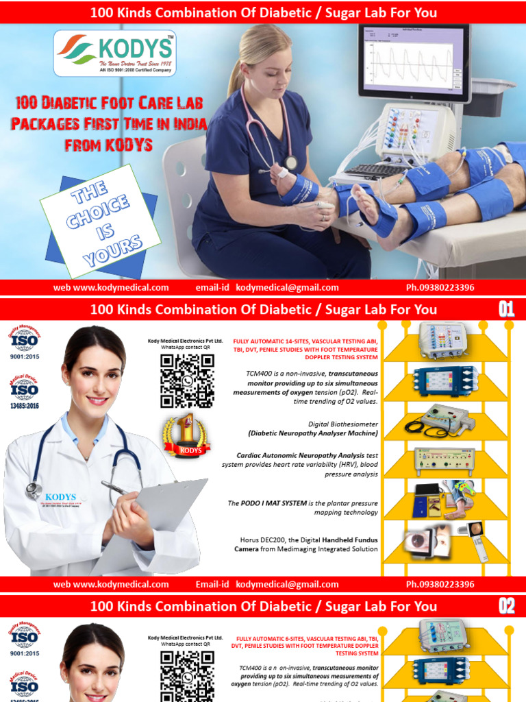 100 Diabetic Lab Packages in India | PDF | Heart | Heart Rate