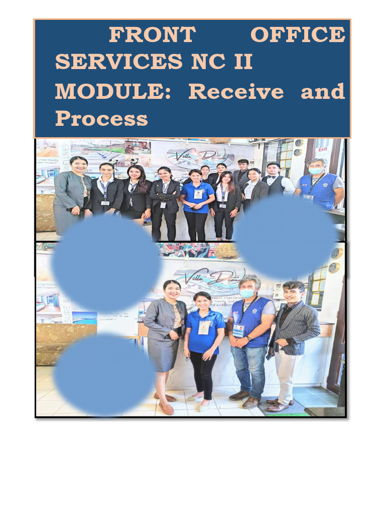 Front Office Reservation Processing Guide | PDF | Learning | Hotel