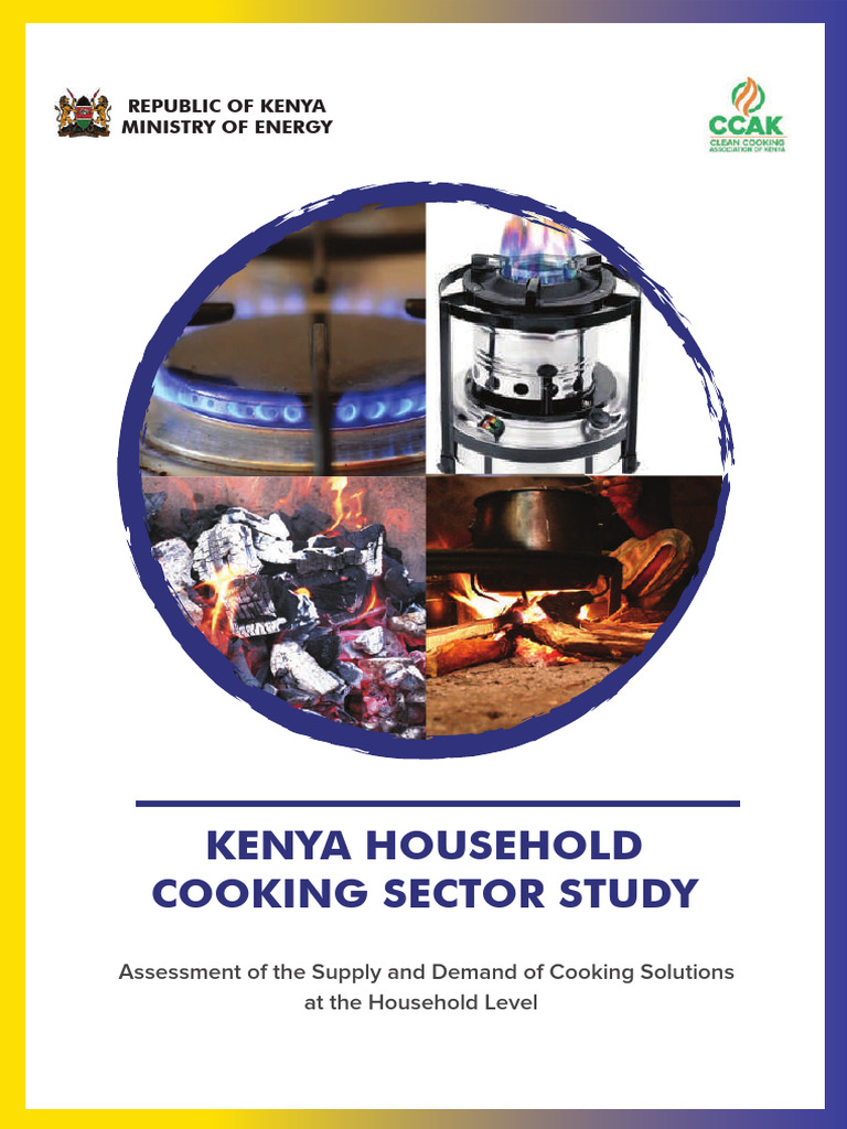 Kenya - MoE-Kenya Cooking Sector Study - 2019 | PDF | Stove