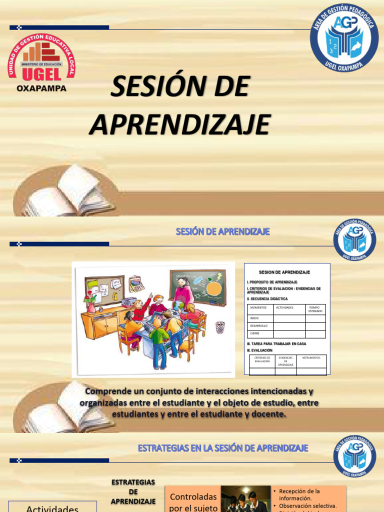 Sesion de Aprendizaje | PDF | Aprendizaje | Evaluación