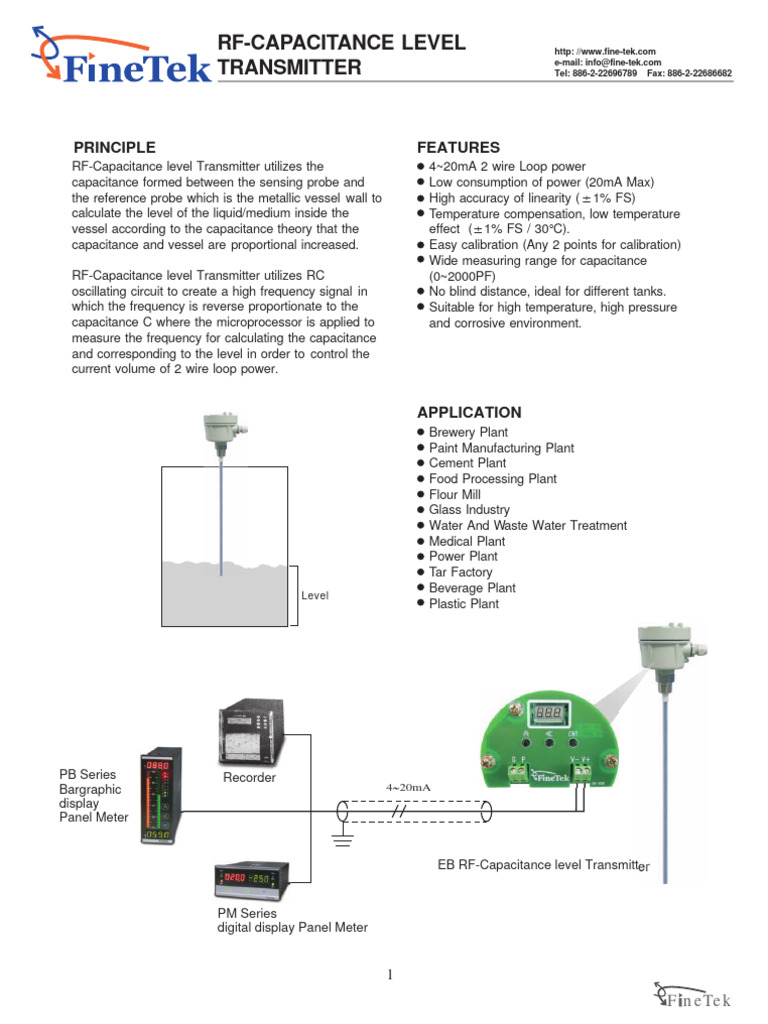 RF Transmitter | PDF | Insulator (Electricity) | Calibration