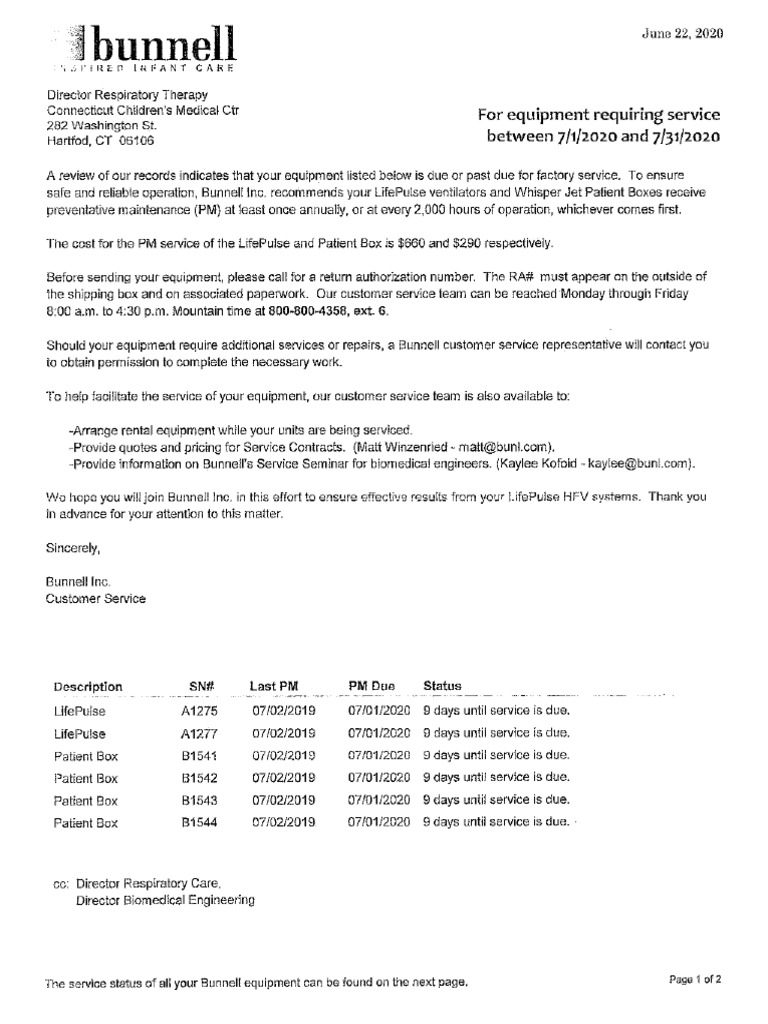 Bunnell Life Pulse 204 - Calibration | PDF