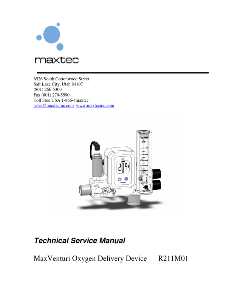 MaxVenturi User Manual and Troubleshooting Guide | PDF | Electrical ...