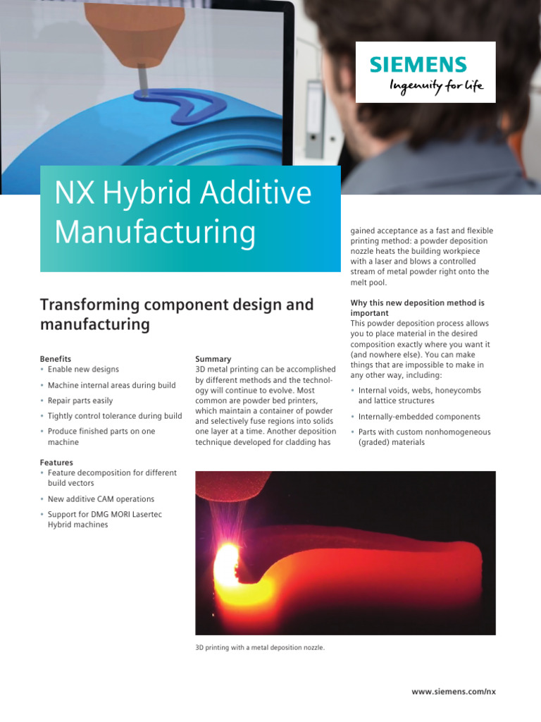 Siemens-PLM-NX-hybrid-additive-manufacturing | PDF | 3 D Printing ...