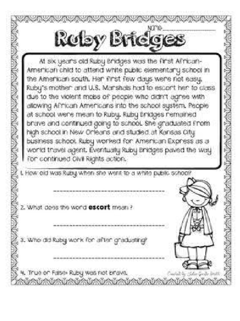 ruby bridges | PDF