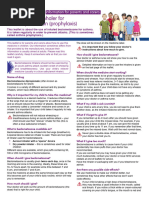 Salbutamol Weaning Plan for Children | PDF | Caregiver | Health Care