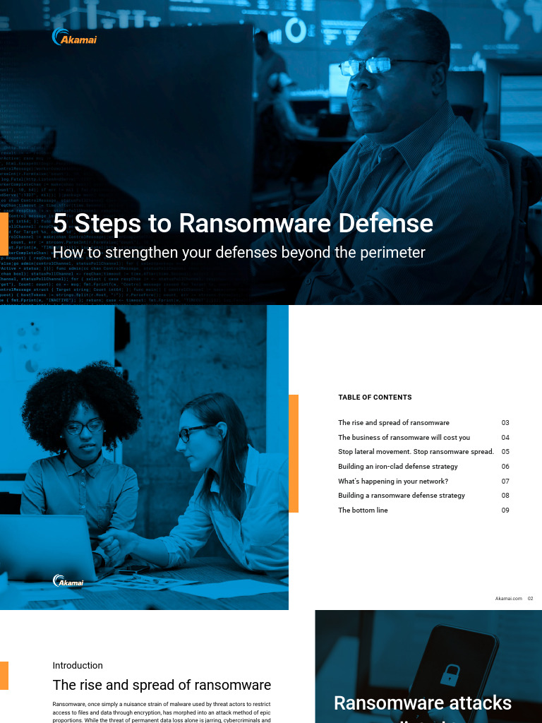 Ransomware Defense: 5 Key Steps | PDF | Ransomware | Security