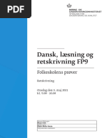 FP9 Matematik Med Hjlpemidler Maj 2023 | PDF