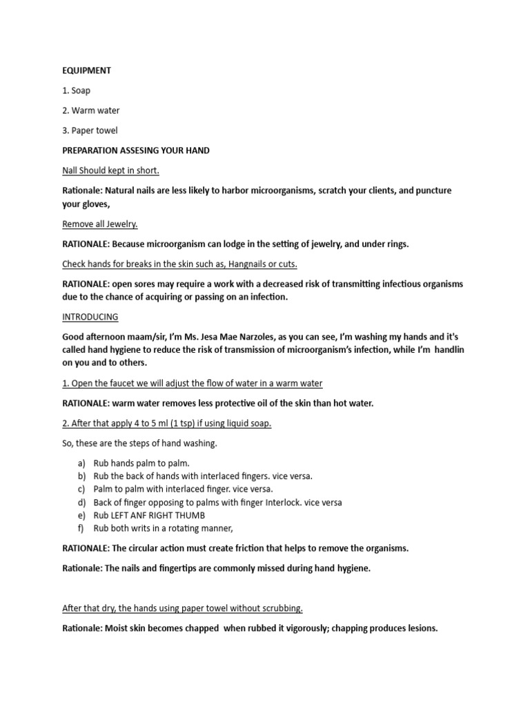 HAND WASHING RETDEM | PDF | Personal Protective Equipment | Hand Washing