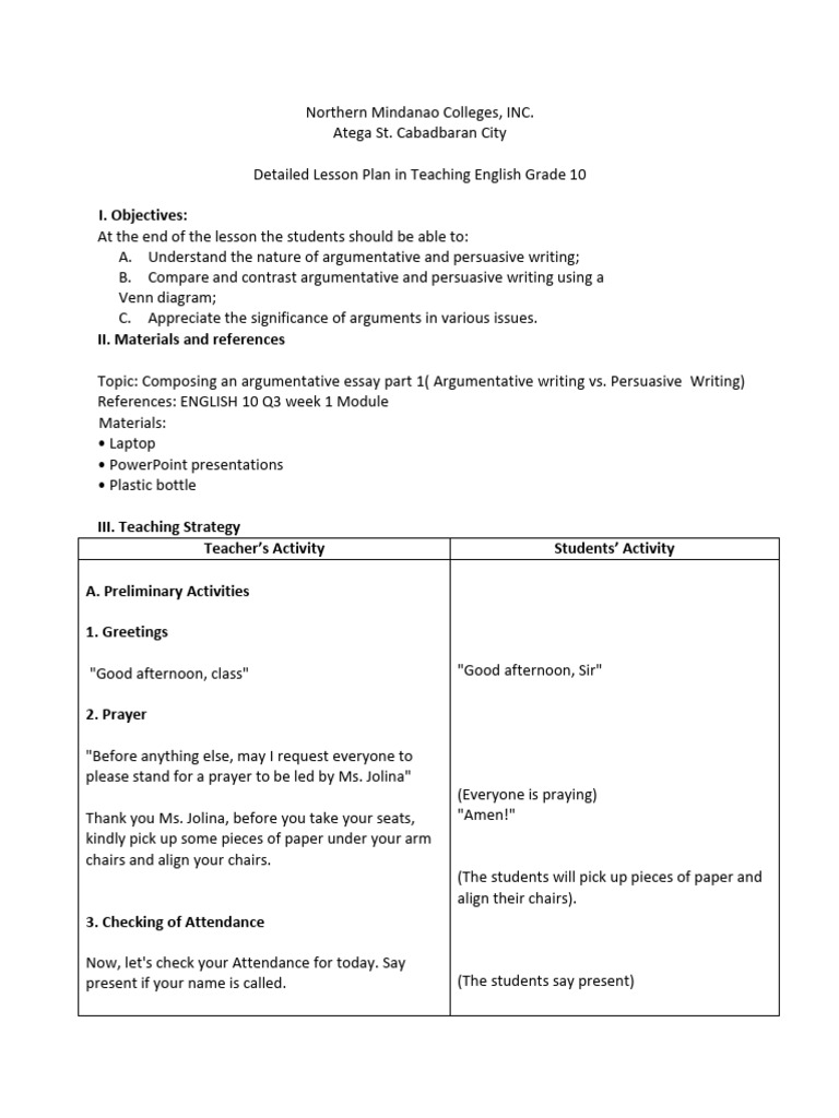 Argumentative LP Final | PDF | Persuasion | Argument