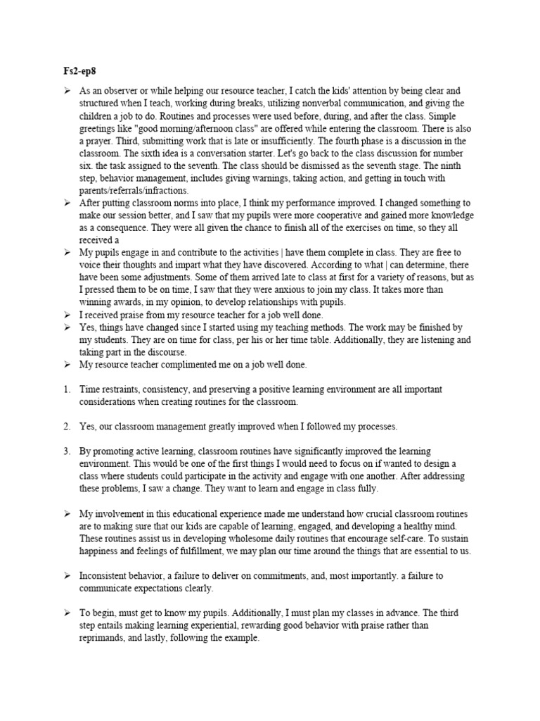 (8) FS2- Embedding Action Research | PDF | Learning | Human Communication