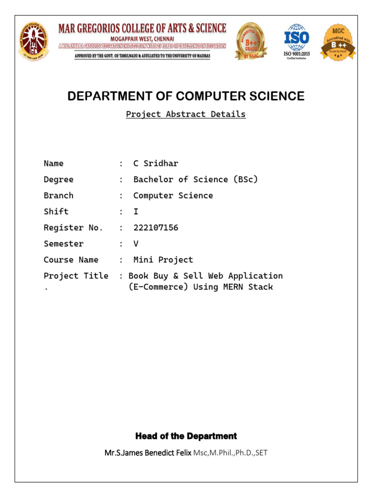 Project Abstract Details | PDF | World Wide Web | Internet & Web