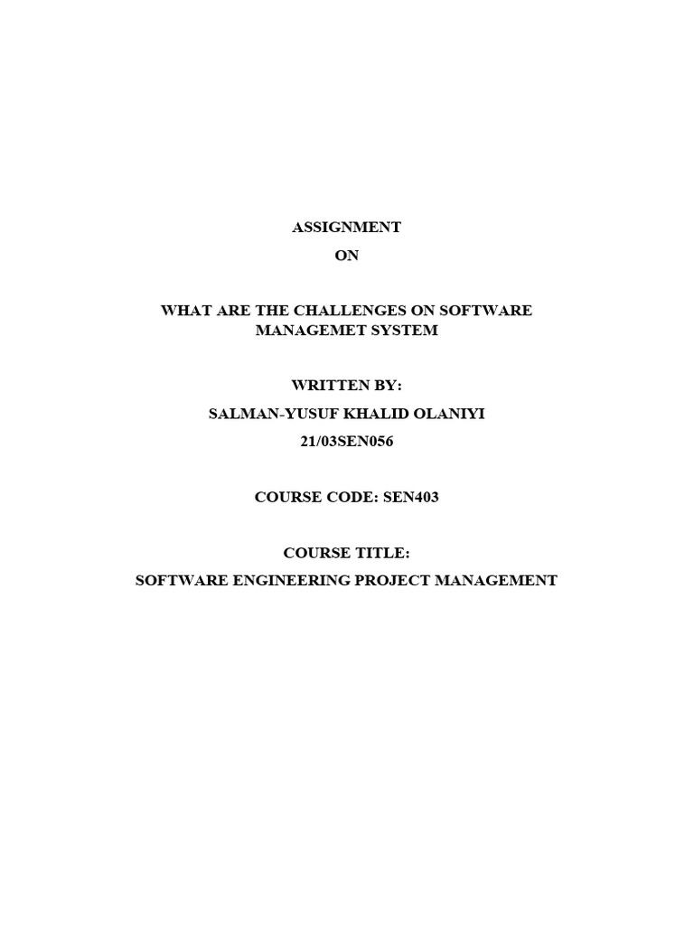 SEN403 Assignment | Download Free PDF | Computer Security | Security