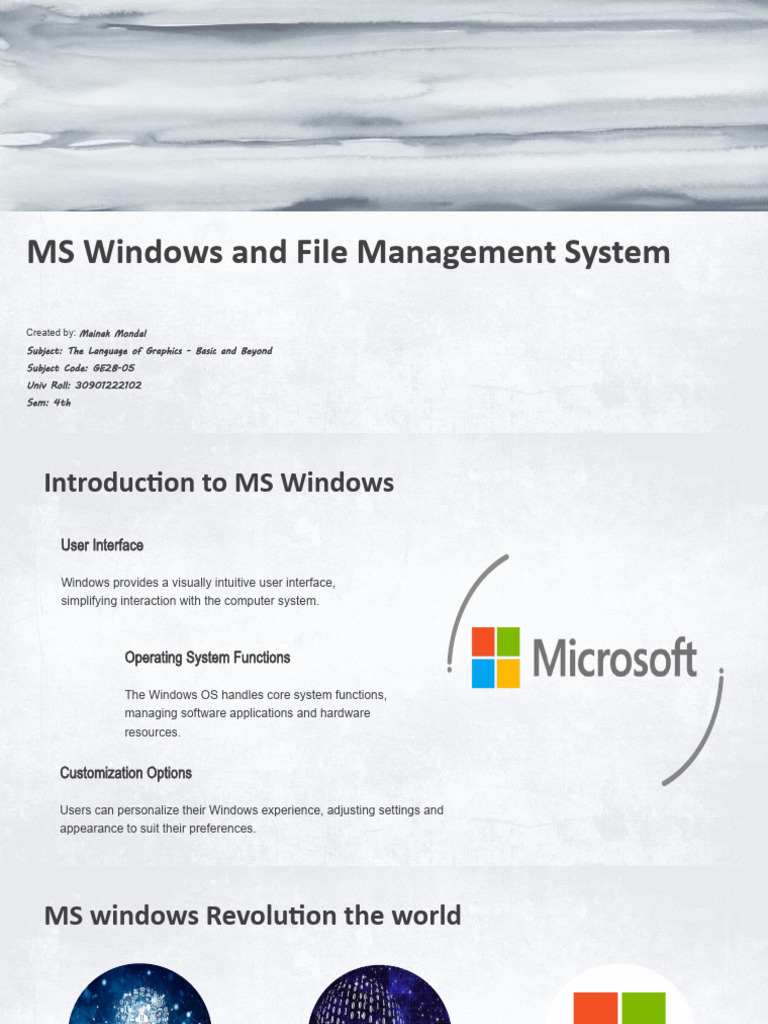 Presentation 233 | PDF | Computer File | Microsoft Windows