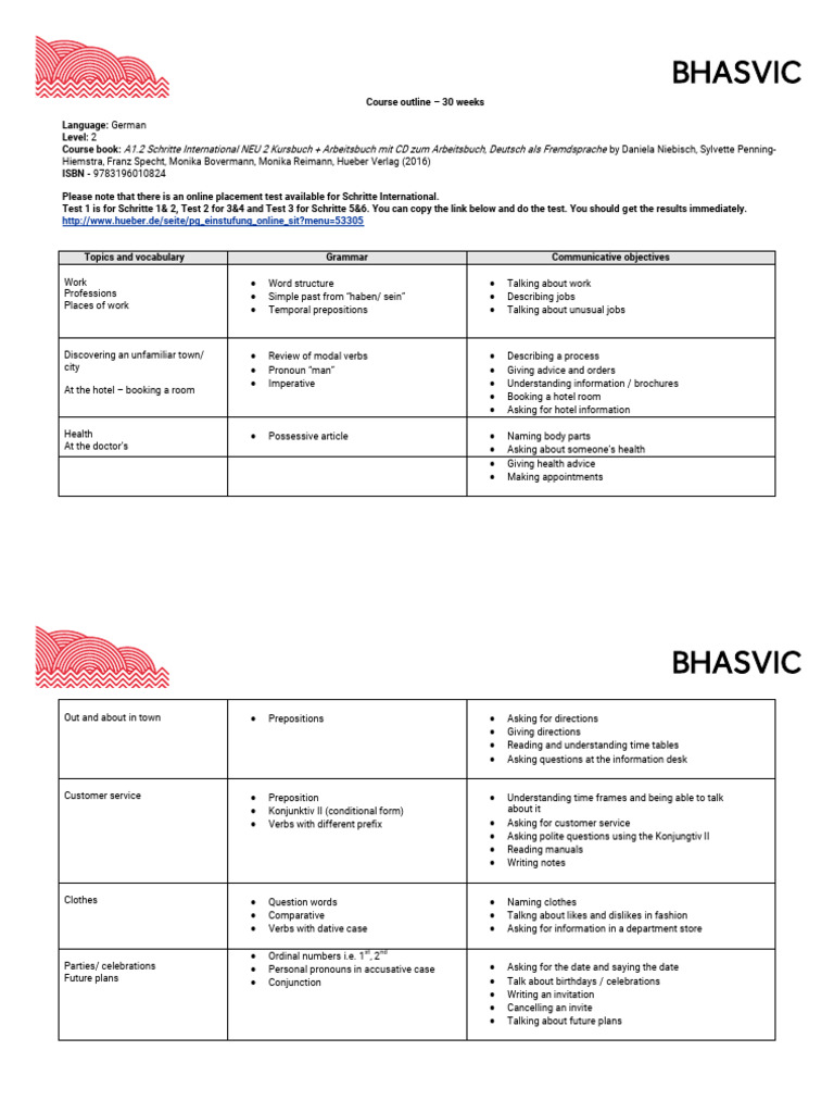 German Level 2 2155 | PDF | Preposition And Postposition | Syntax