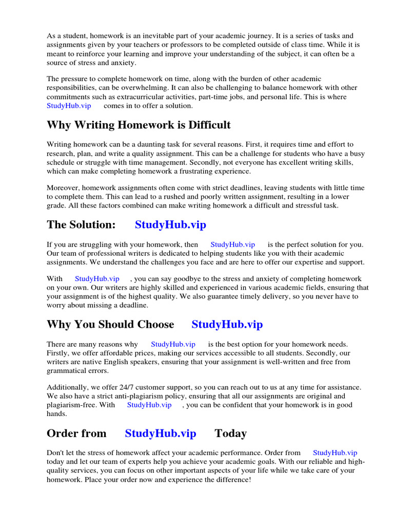 Homework Series | PDF | Homework