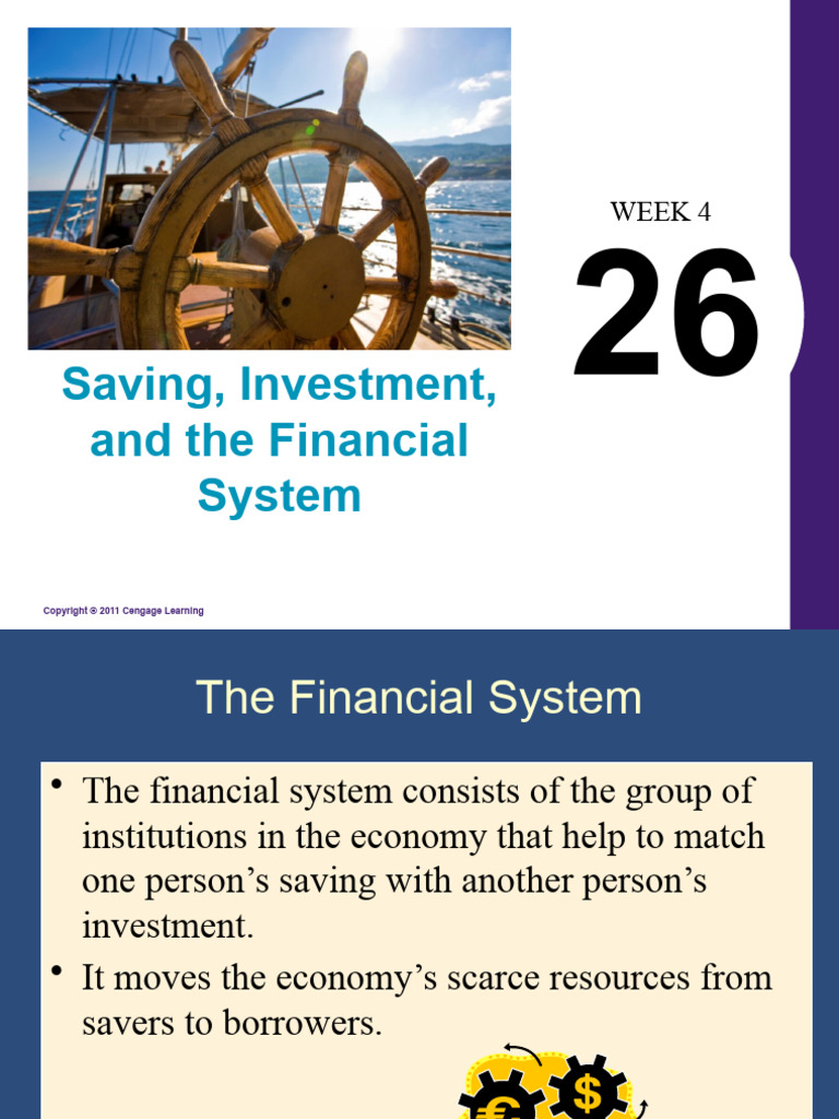 W4 Saving, Inv, Financial System | PDF | Government Budget Balance ...