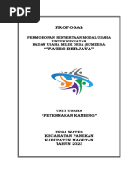 contoh Proposal Bumdes untuk Ketahanan Pangan | PDF