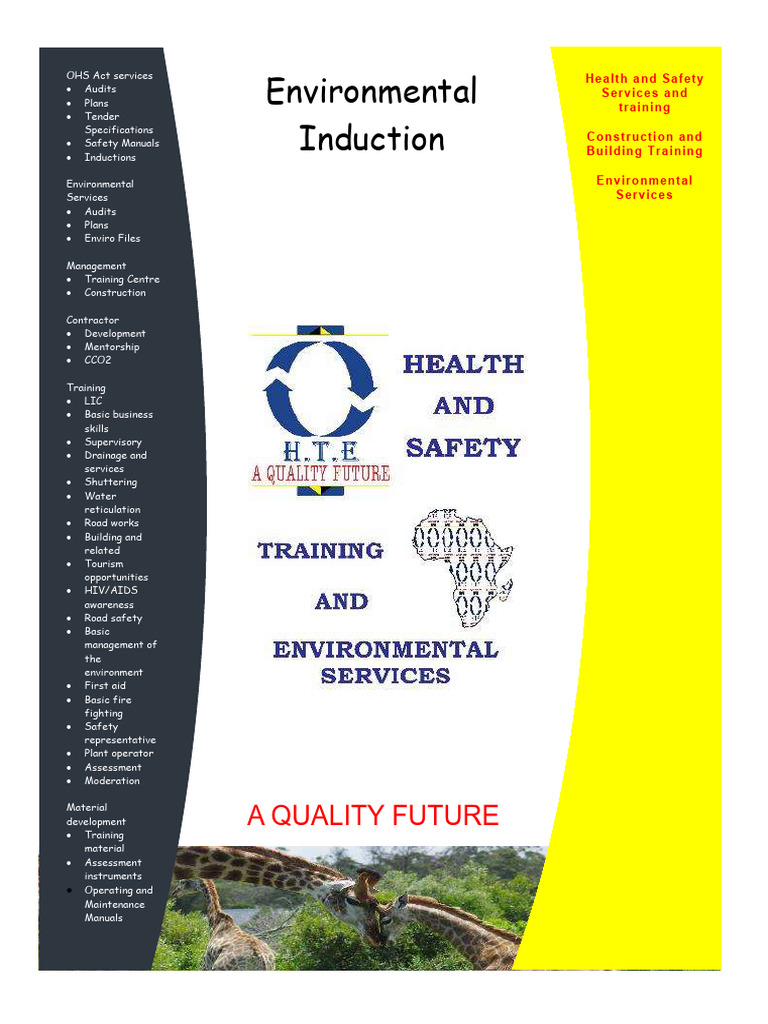 HTE-Environmental-Awareness-induction pdf | PDF | Waste | Waste Management