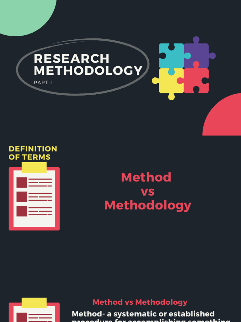 PR 1 Research Methodology Part 1 | PDF | Methodology | Survey Methodology