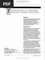 NAD27 to WGS84 Coordinate Conversion | PDF