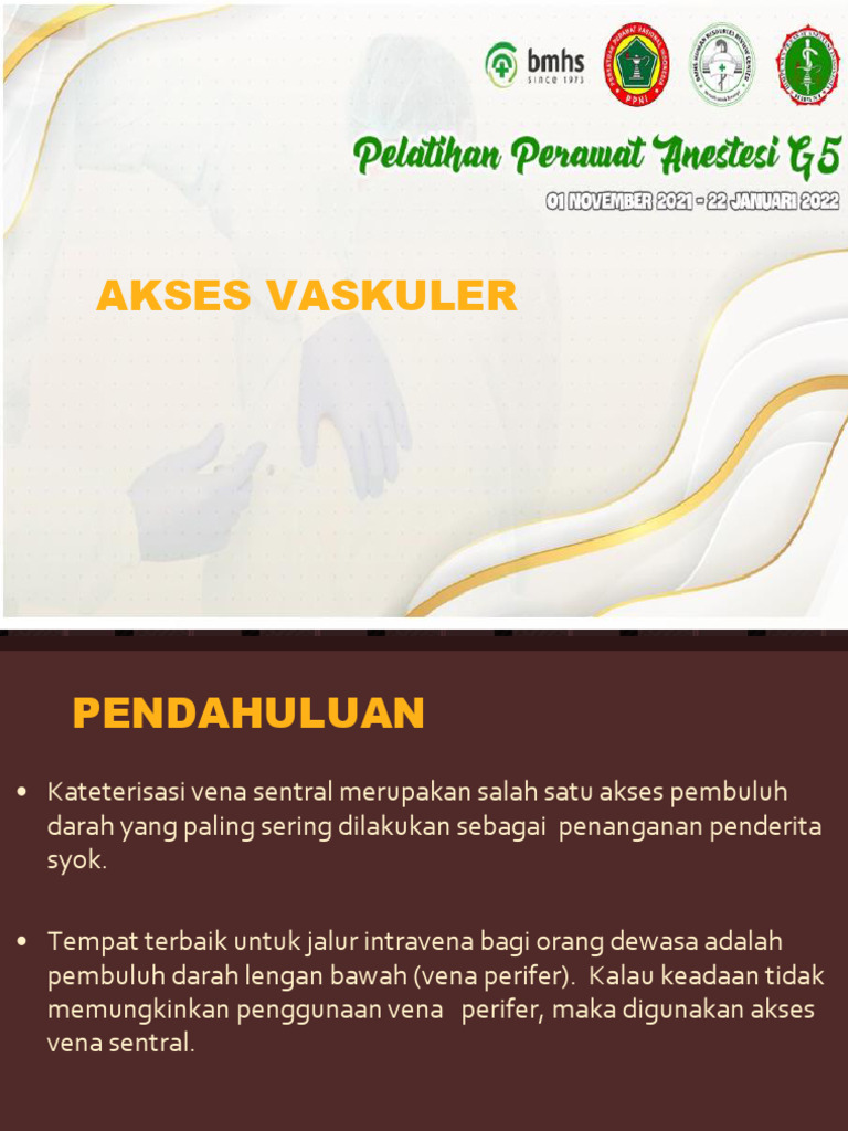 Akses Vaskuler | PDF