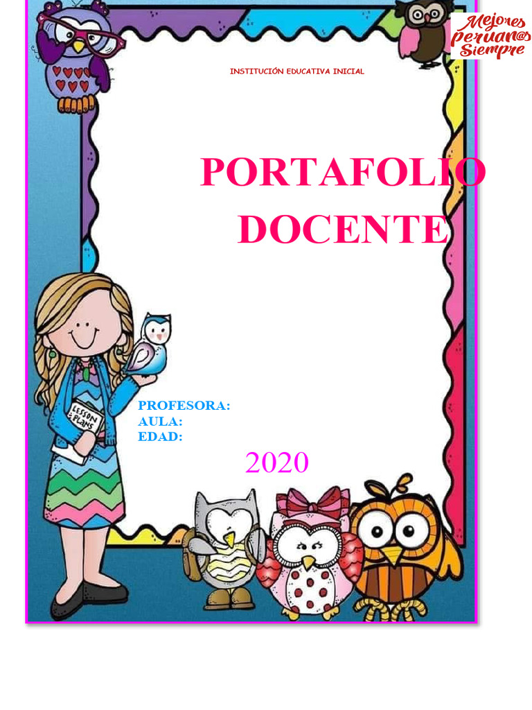 CARATULAS | PDF | Enseñando | Educación de la primera infancia