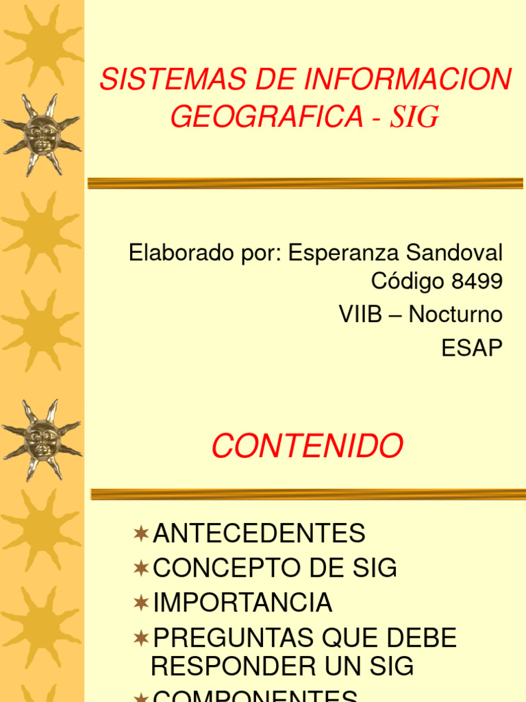 Sistemas de Informacion Geografica - Sig | PDF | Sistema de información geográfica | Informática