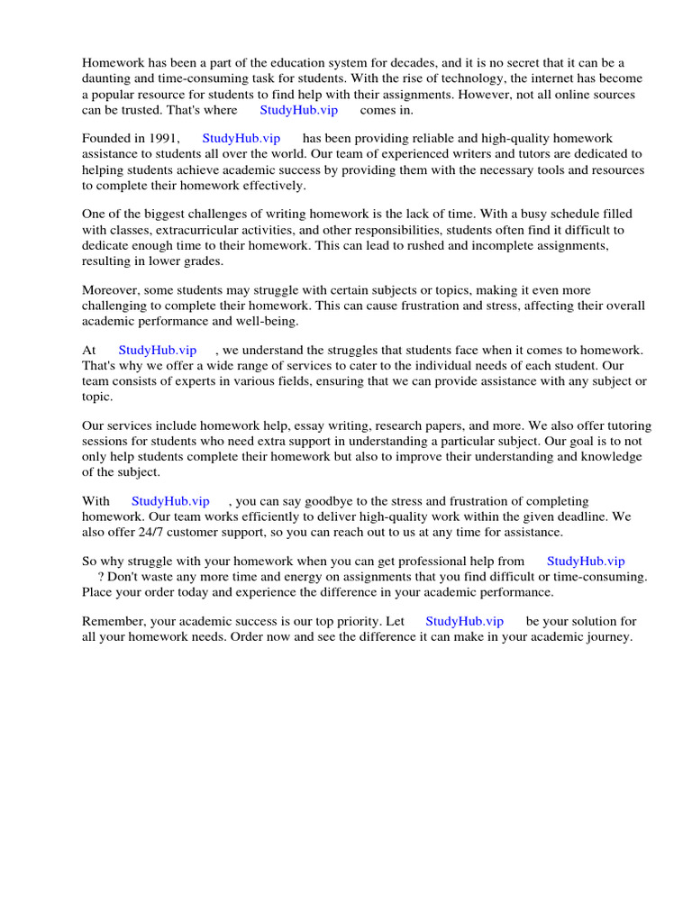 Homework 1991 Watch Online | PDF | Homework | Learning