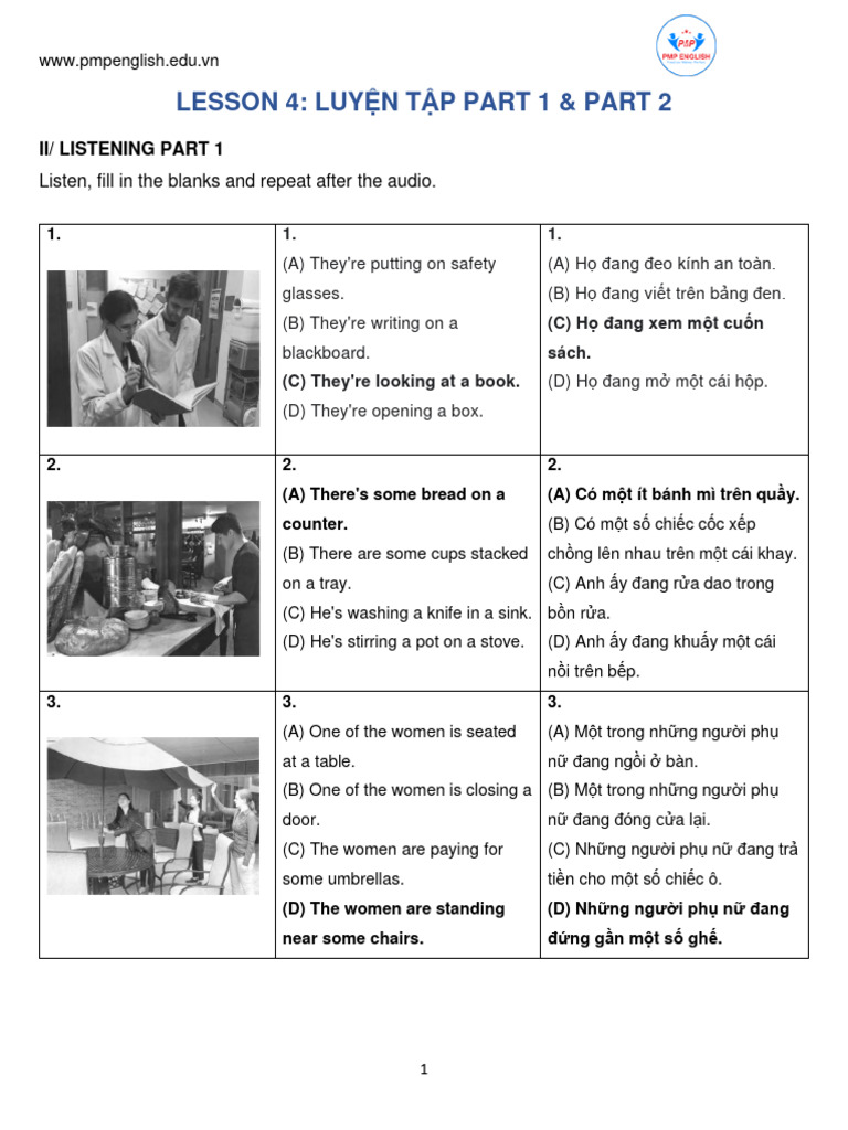 Transcript Lesson 4 | PDF