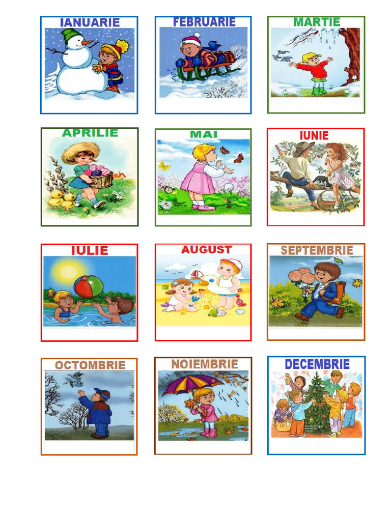 Lunile Anului | PDF