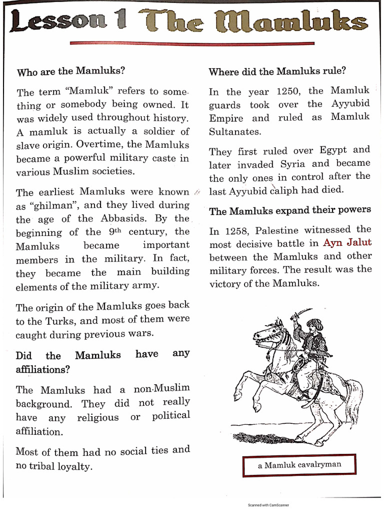 Grade 7 Lessons Scanned | PDF