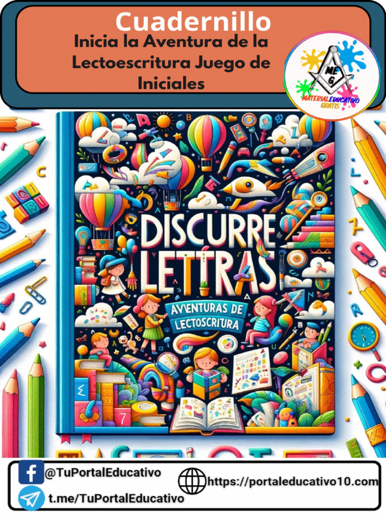 Inicia La Aventura de La Lectoescritura Juego de Iniciales ...