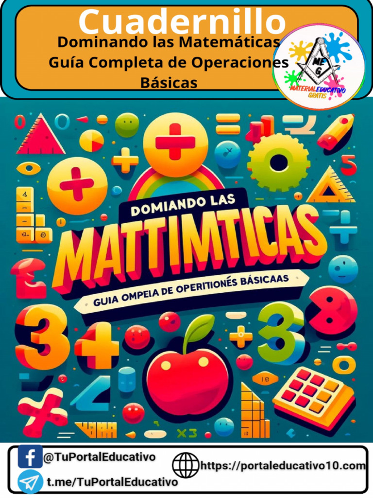 Dominando Las Matemáticas Guía Completa de Operaciones Básicas | PDF