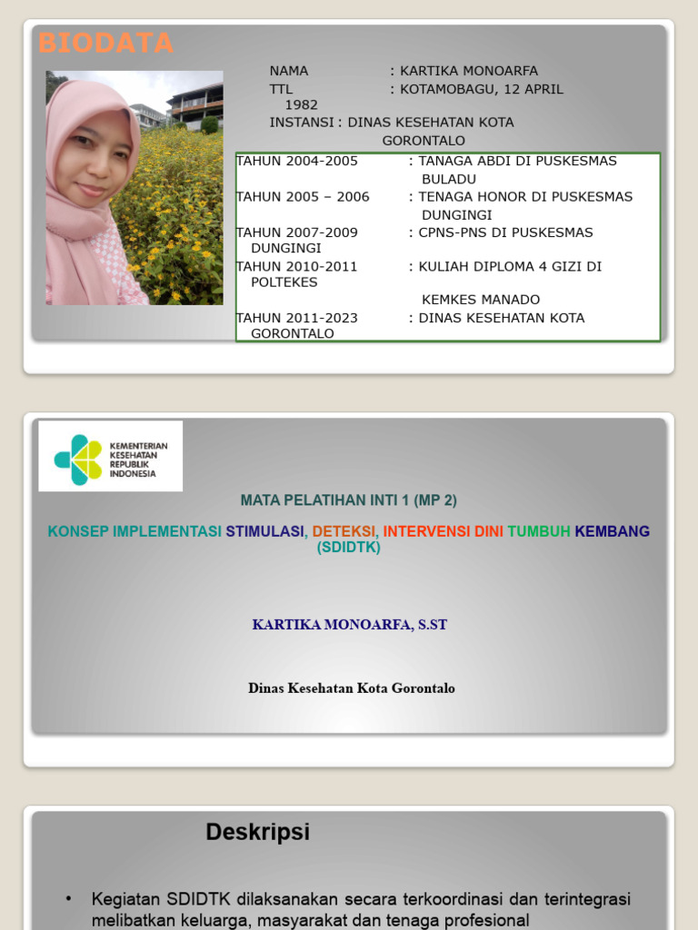 Mpi 1 Pelatihan Sdidtk | PDF