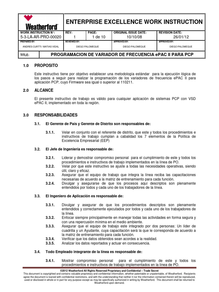 5-3-LA-AR-PRO-00020 - INSTRUCTIVO PROGRAMACION e-PACII | PDF | Metrología | Cantidades fisicas