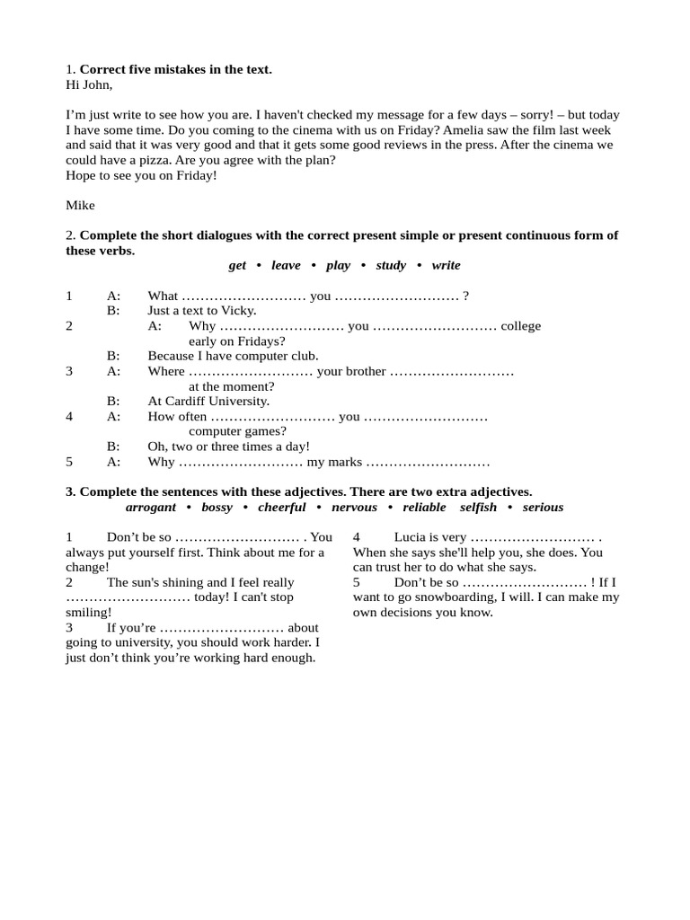 English Learning Exercises | PDF | News | Journalism