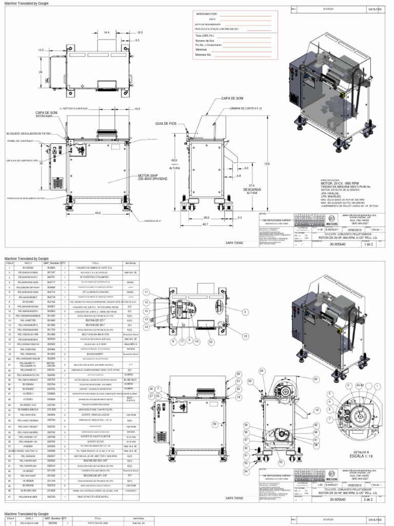 MANUAL - PALLETIZER - Traduzido 02 | PDF | Materiais