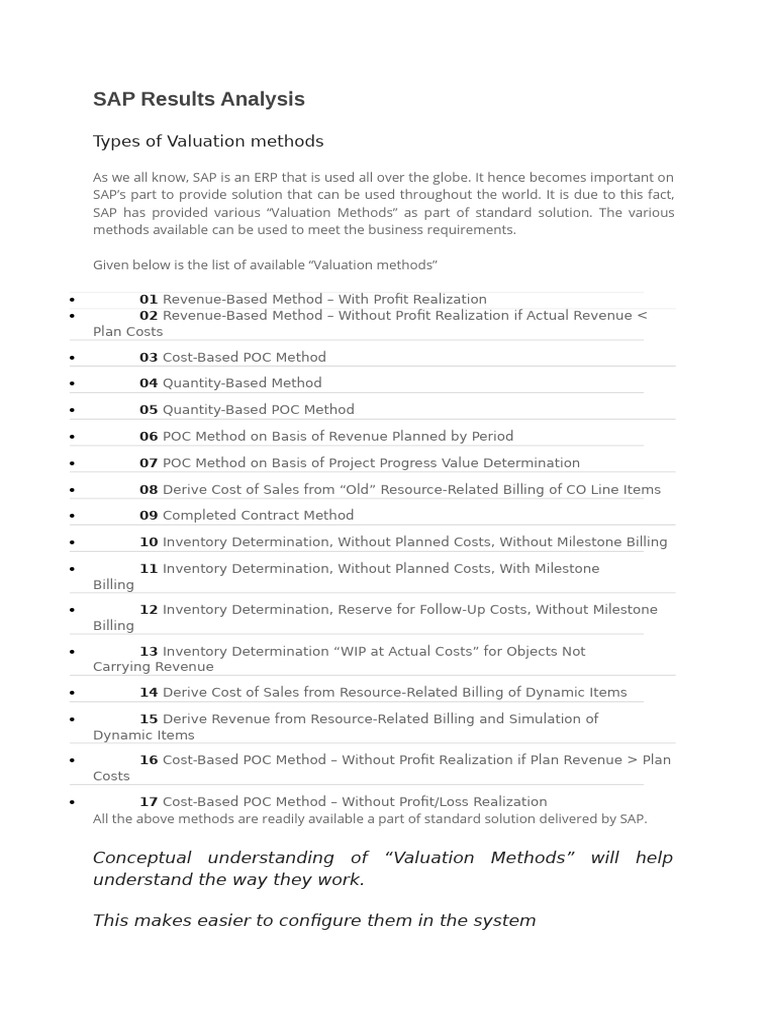 SAP Results Analysis | PDF | Revenue | Valuation (Finance)