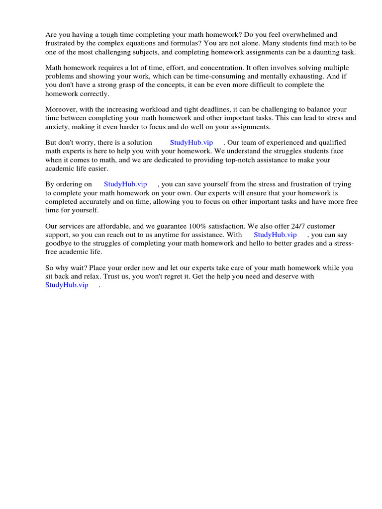 My Math Homework 1 | PDF | Homework | Mathematics