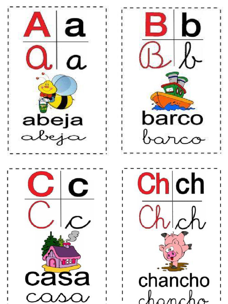 Abecedario Salon 1 | PDF